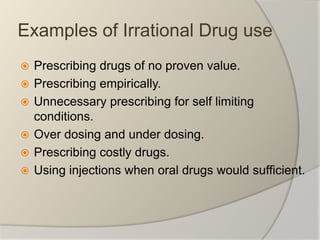 Essential drug list | PPTX