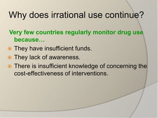 Essential drug list | PPTX