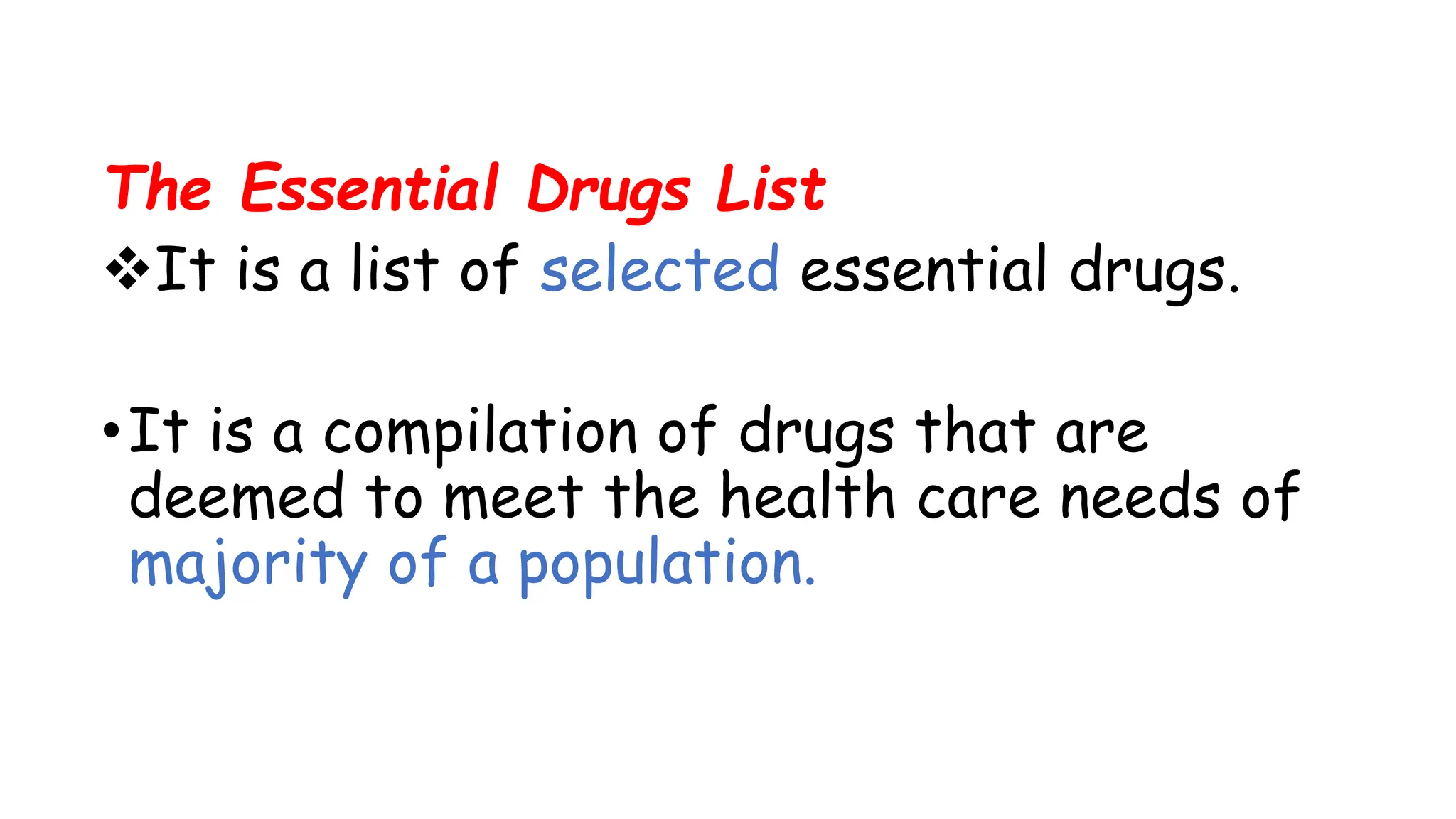ESSENTIAL DRUGS CONCEPT-Lec 1.pptx