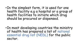 ESSENTIAL DRUGS CONCEPT-Lec 1.pptx