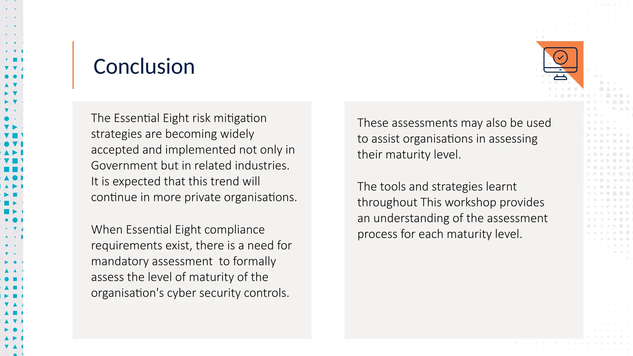 Essential Eight Pp Session 1 Essential Eight Overview Nov 23 Pptx