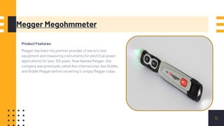Essential Electrical Testing Tools Digital Megger, Earth Tester, and ...