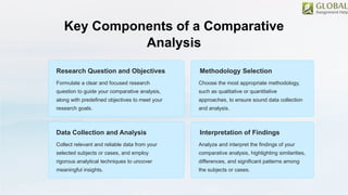 Essential Elements for a Great Dissertation Comparative Analysis | PPTX