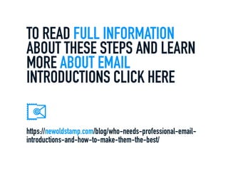 Essential Elements of a Successful Introduction Email Template | PPT