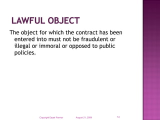 Essential elements of a valid contract | PPT