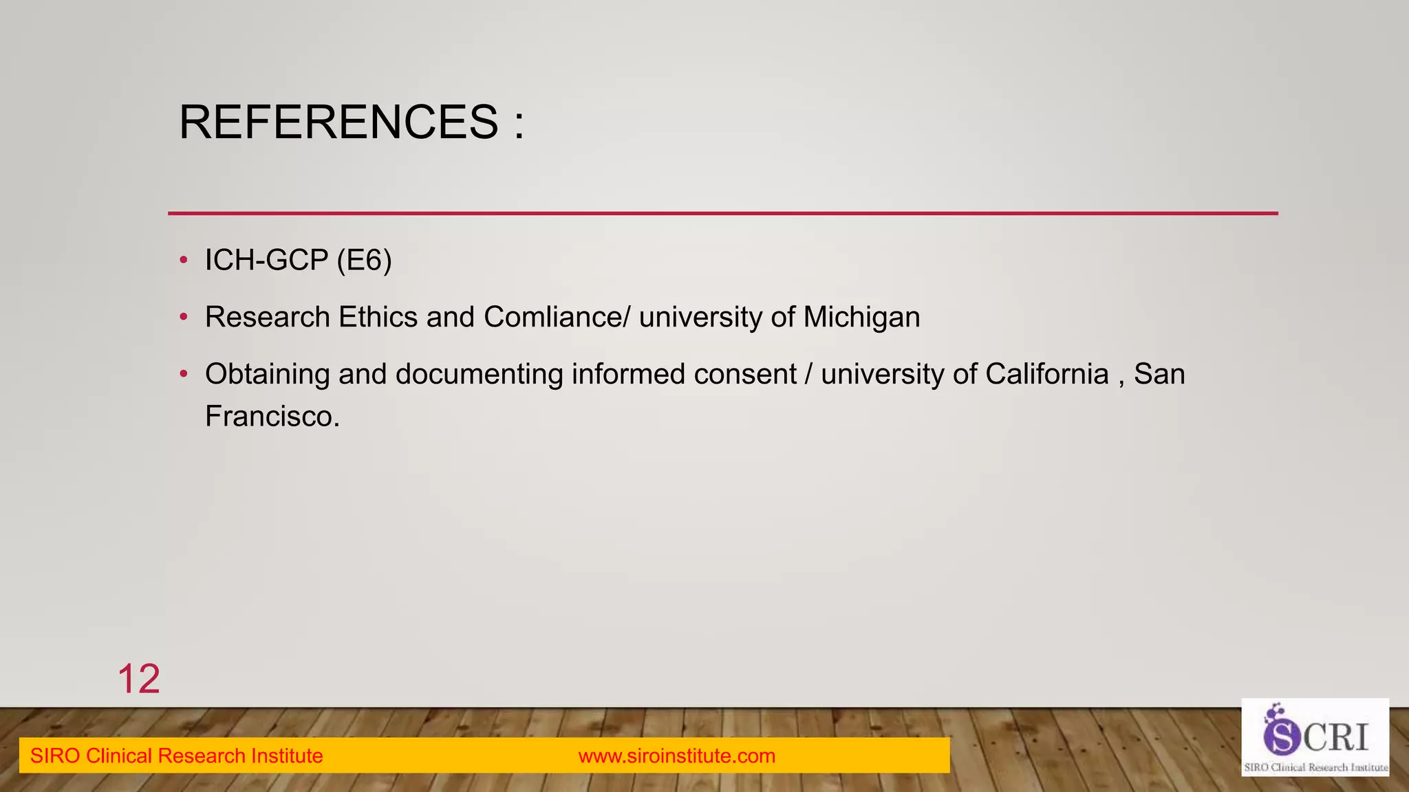 Essential elements of PIS and ICF in Clinical Trials I Clinical ...