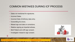 Essential elements of PIS and ICF in Clinical Trials I Clinical ...