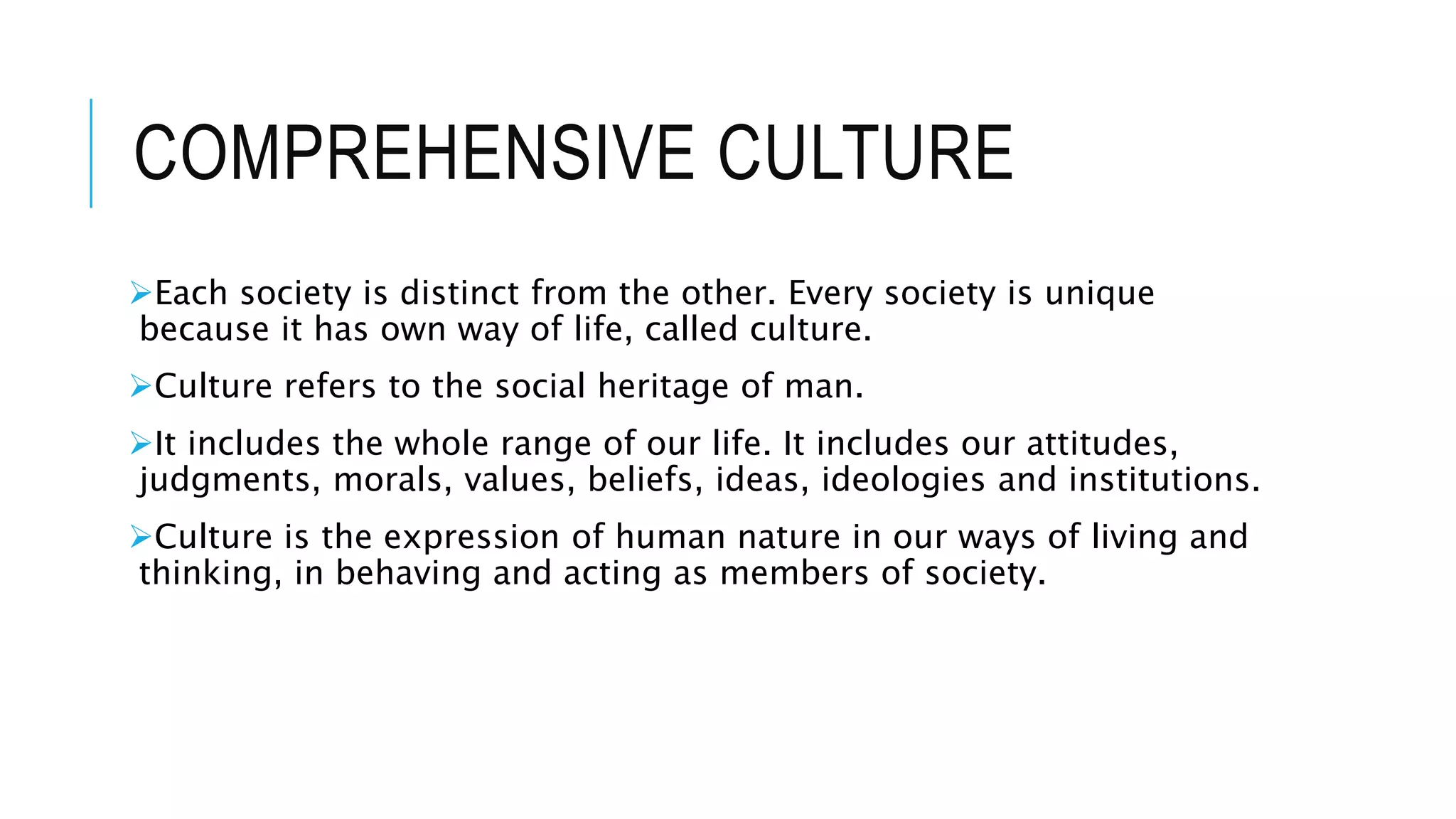 Essential elements of society, biosocial & socio-cultural systems | PPTX