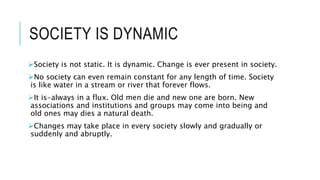 Essential elements of society, biosocial & socio-cultural systems | PPTX