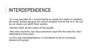 Essential elements of society, biosocial & socio-cultural systems | PPTX