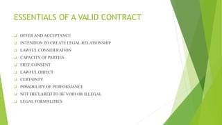Essential elements of valid | PPTX