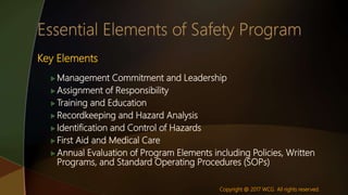 Essential Elements to an Effective Safety Program | PPTX