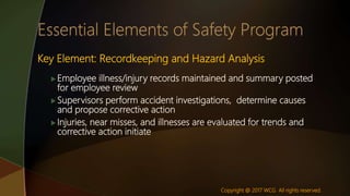Essential Elements to an Effective Safety Program | PPTX