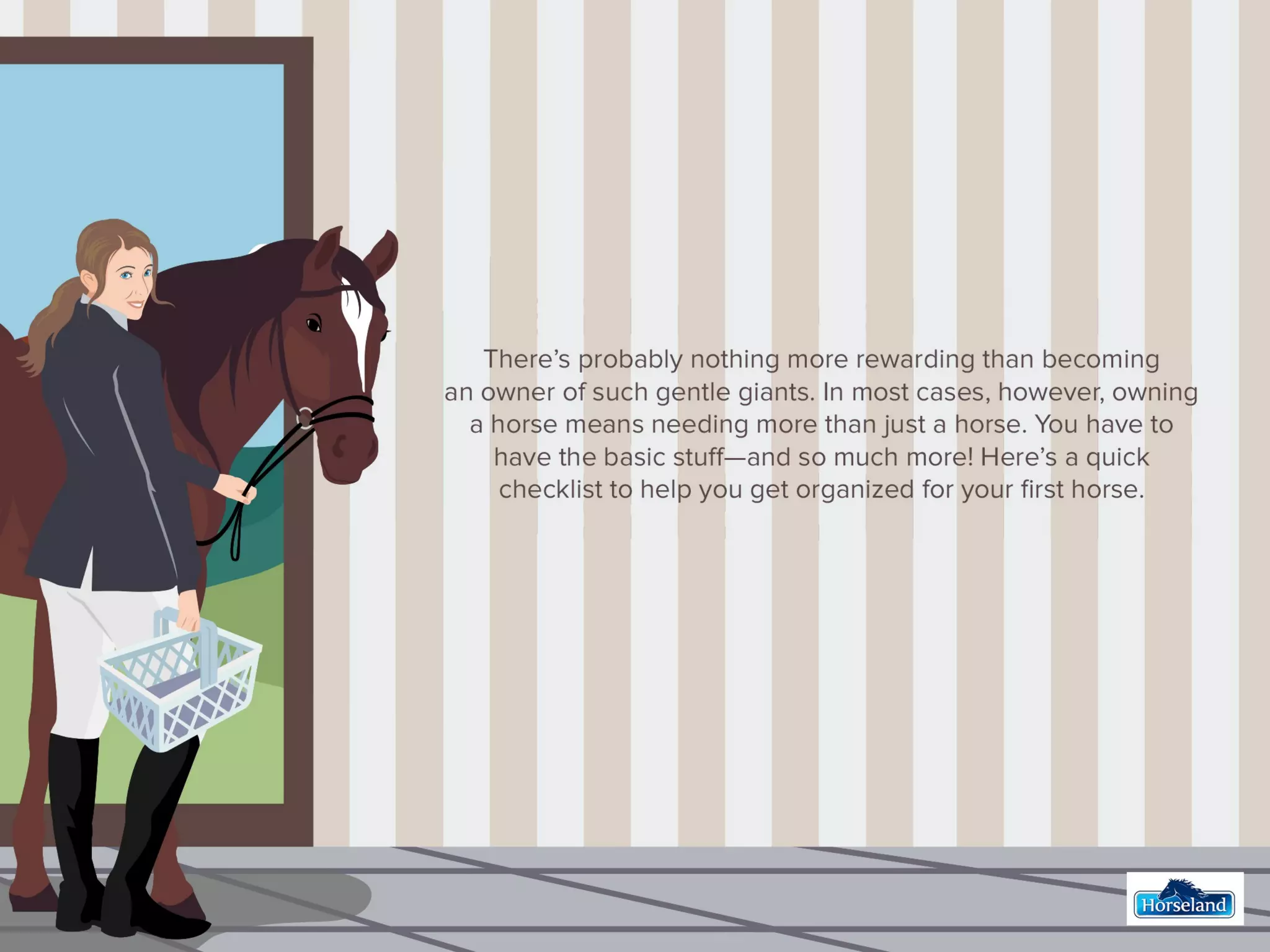 Essential Equine Supplies for First-Time Horse Owners | PPT