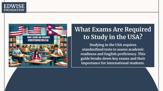 Essential Exams for Studying in the USA: A Guide for Nepalese Students ...