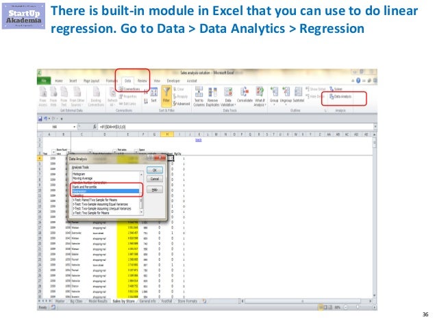 Essential Excel for Business Analysts and Consultants