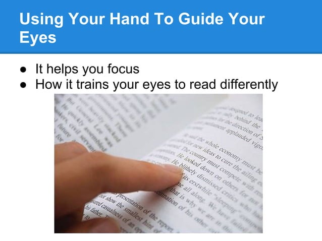 Speed Reading: Essential Eye Training and Brain Rewiring | PPT