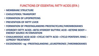 Chemistry of Essential Fatty Acids | PDF
