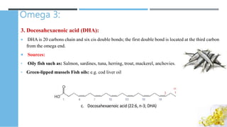Essential fatty acids | PPTX
