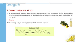 Essential fatty acids | PPTX