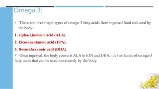 Essential fatty acids | PPTX