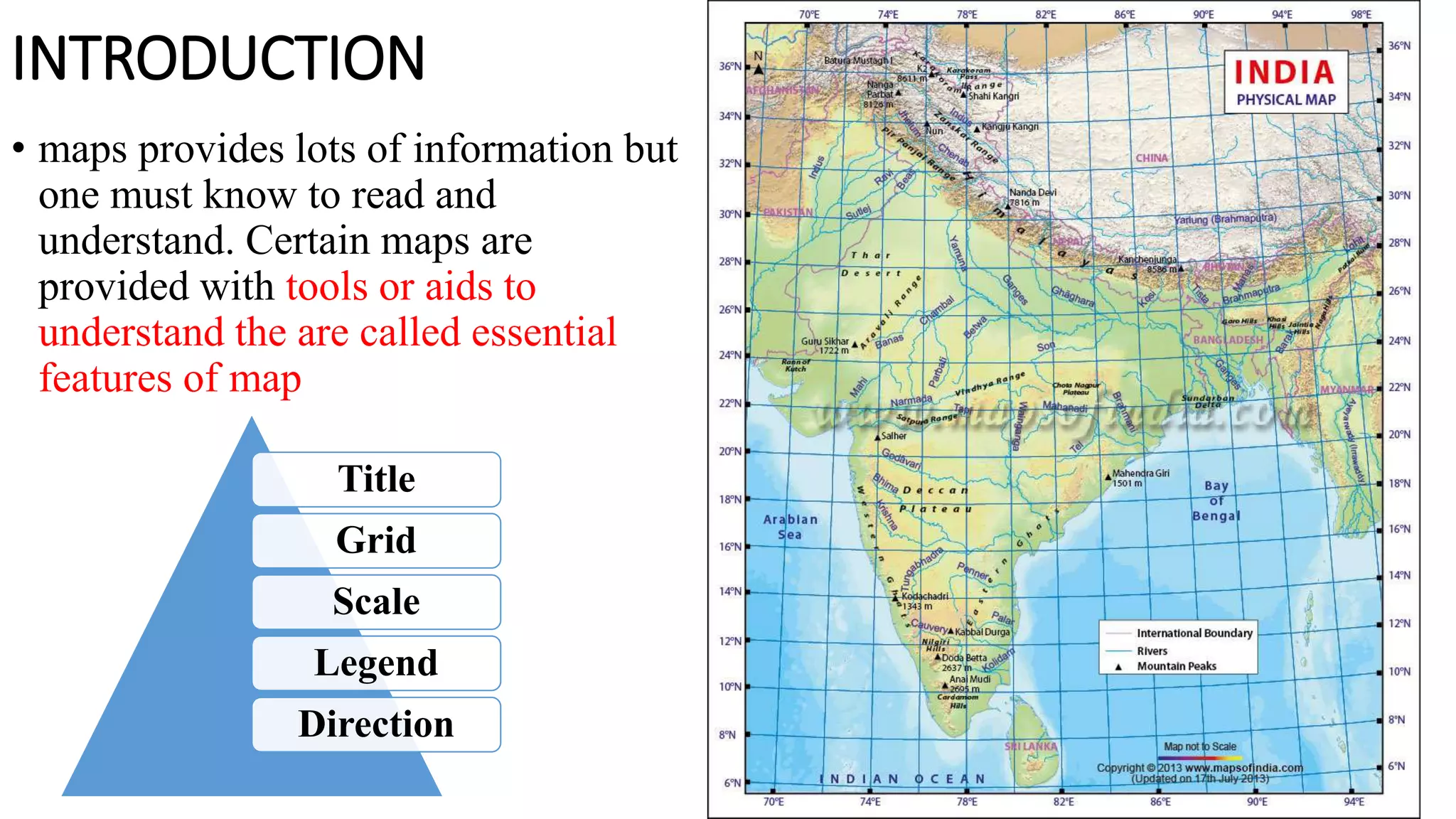 Essential features of maps | PPTX
