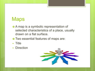 Essential Features Of Maps ( class- 6 ) | PPTX