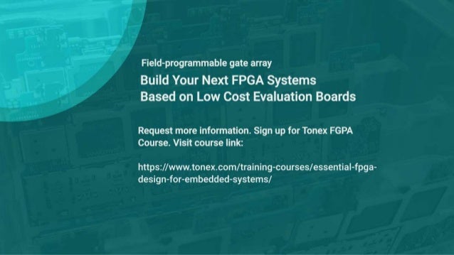 Essential Fpga Design For Embedded Systems Training Ppt
