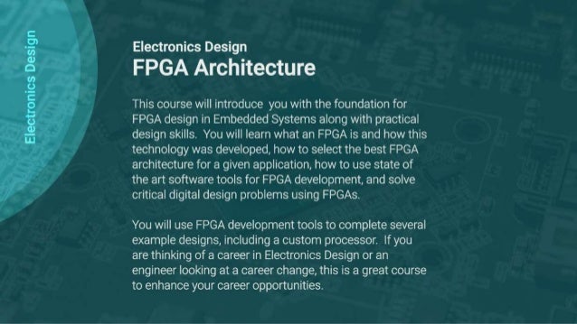 Essential FPGA Design for Embedded Systems Training | PPT