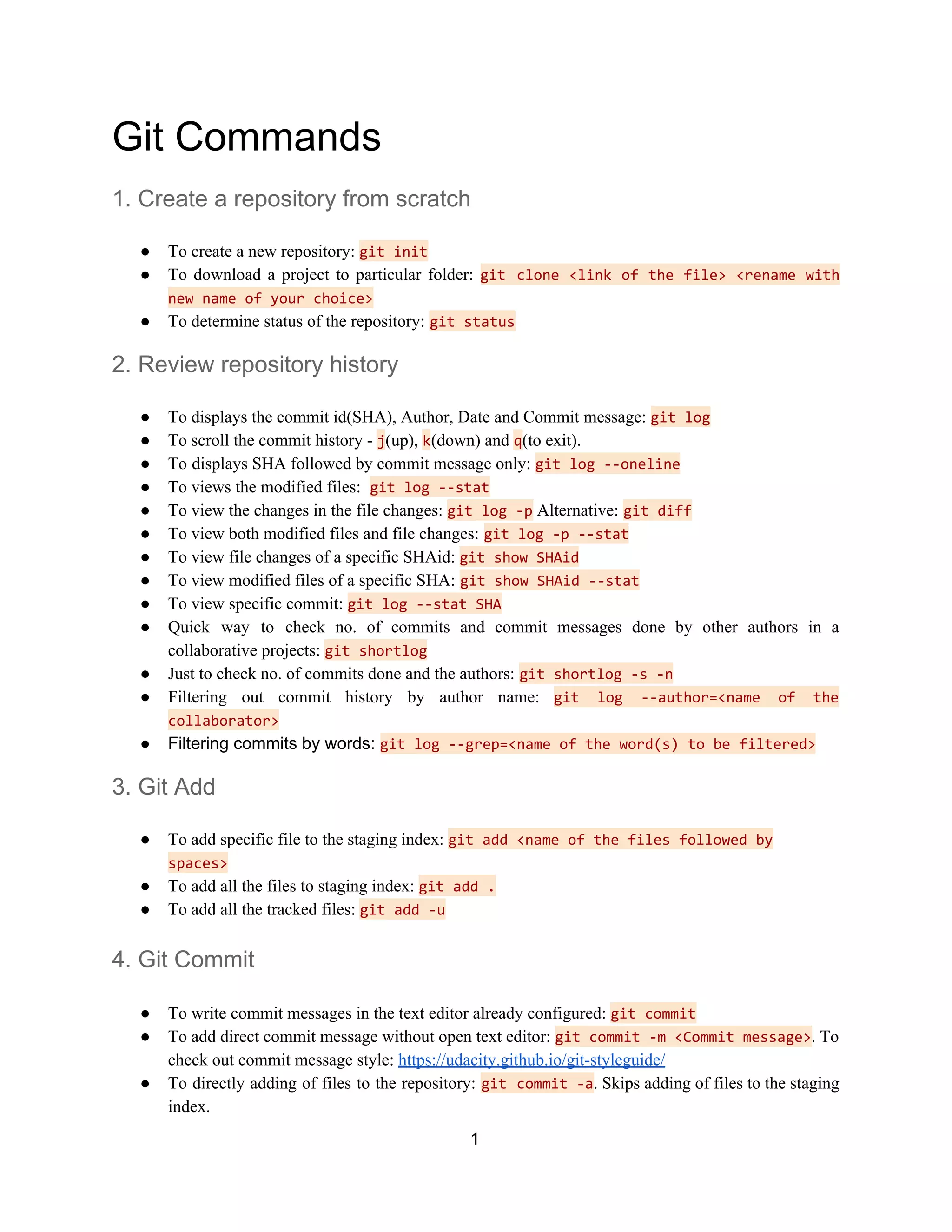 Essential Git And Github Commands Pdf 8265