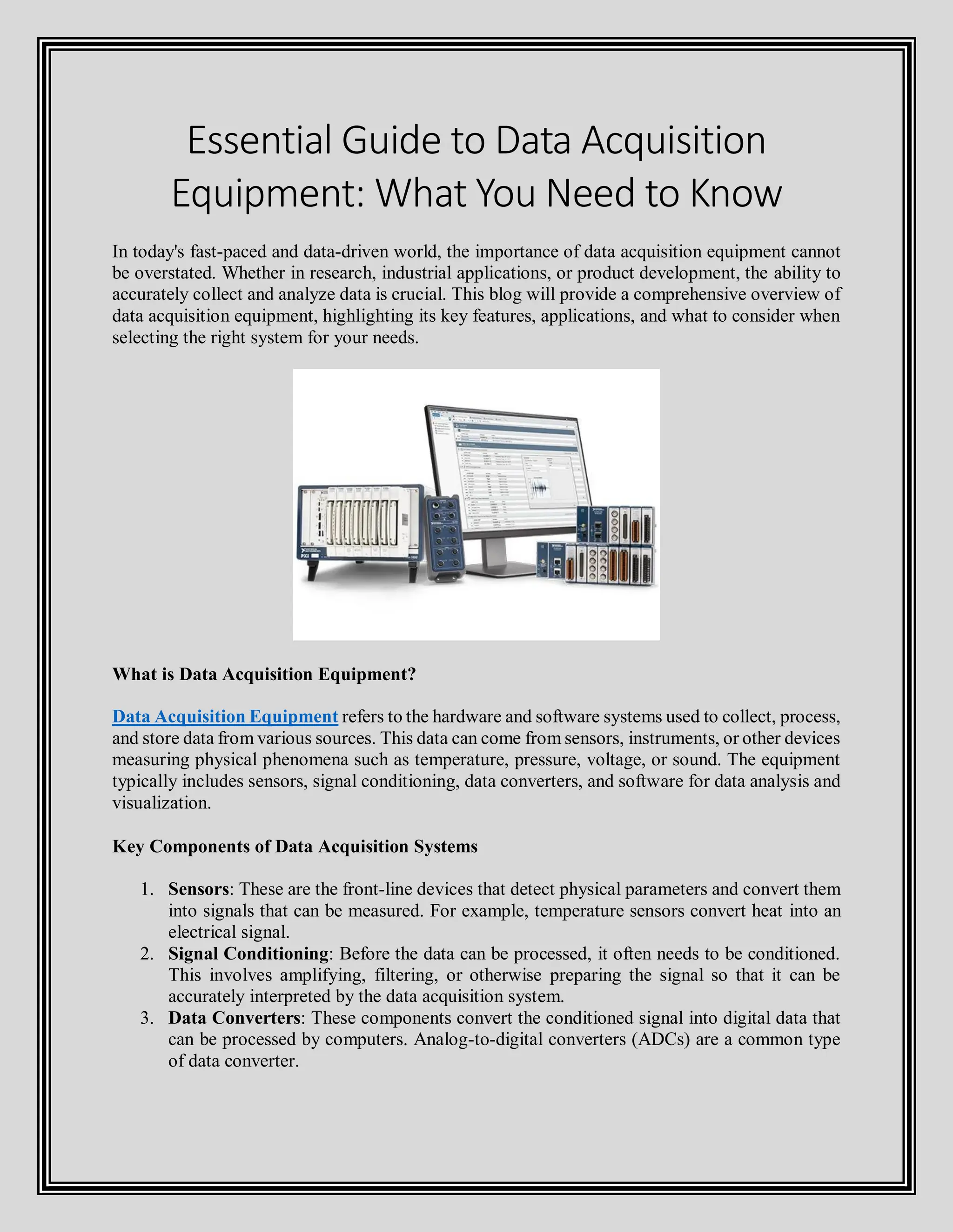 Essential Guide to Data Acquisition Equipment.pdf