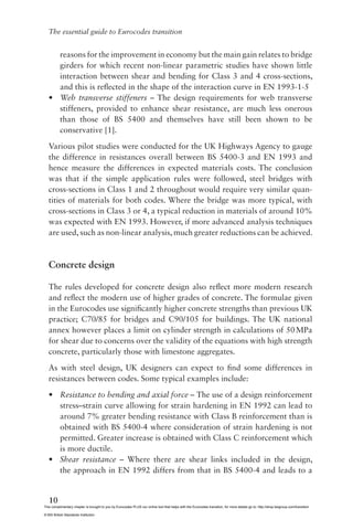 Essential guide to eurocode transition | PDF