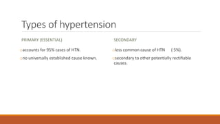 Essential hypertension | PPTX