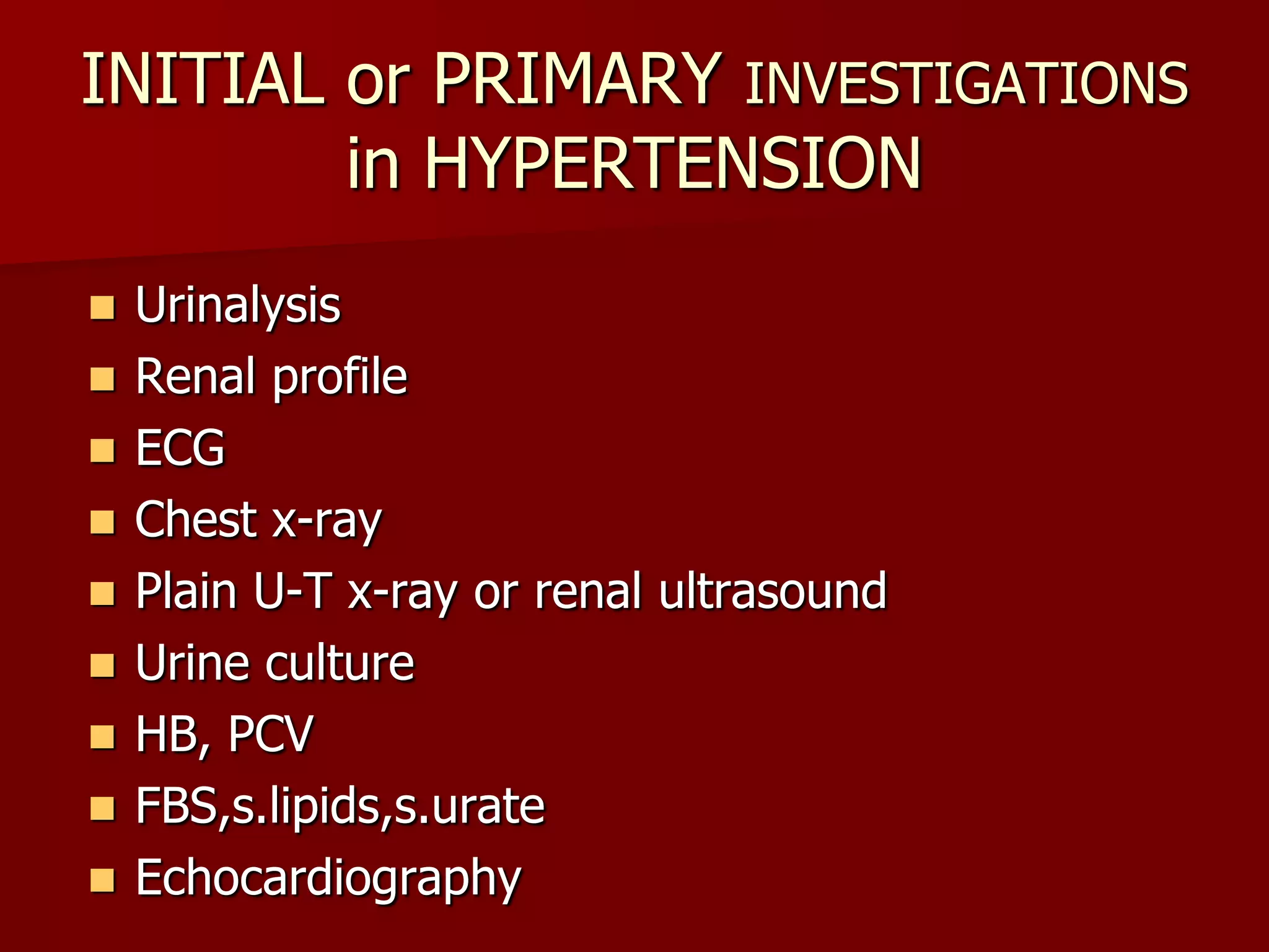 Essential hypertension lecture | PPT
