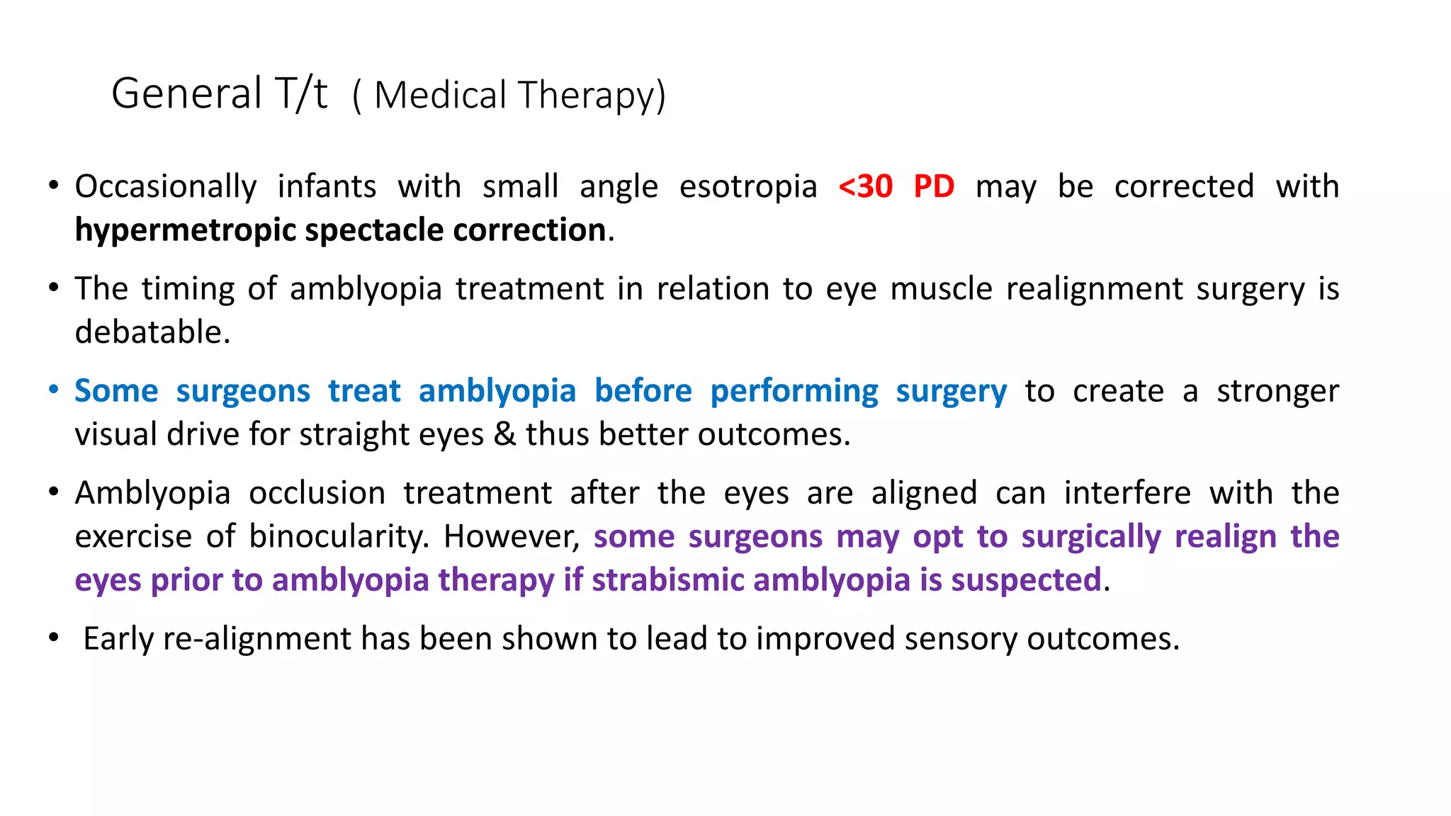 Essential infantile esotropia BY DR. VINIT KUMAR. Fellow Pediatric ...