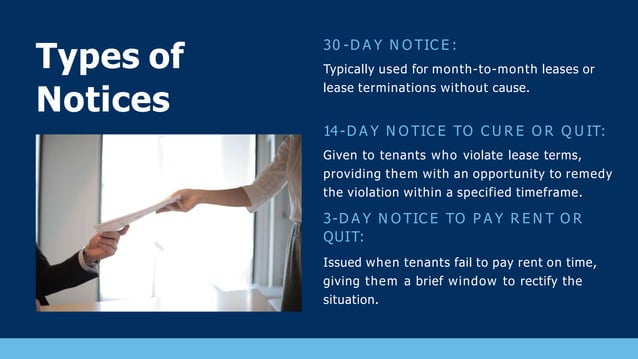 Ultimate Guide to Notice to Vacate in New York for Landlords | PPT