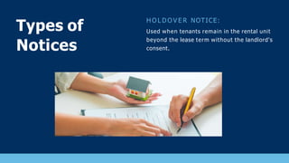 Ultimate Guide to Notice to Vacate in New York for Landlords | PPTX