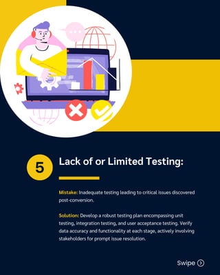 Essential Insights Top 7 Data Conversion Mistakes and Solutions | PDF