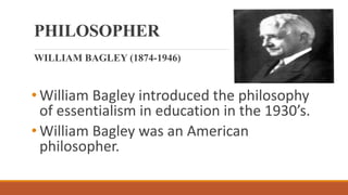 ESSENTIALISM.pptxGDTDTFGDTTDFDFFGFCGFCGFG | PPTX | Primary Education ...