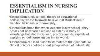 ESSENTIALISM.pptxGDTDTFGDTTDFDFFGFCGFCGFG | PPTX