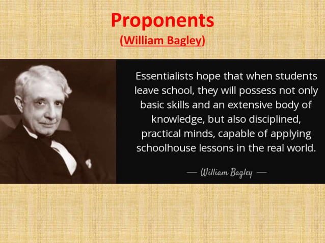 Essentialism in Education | PPTX