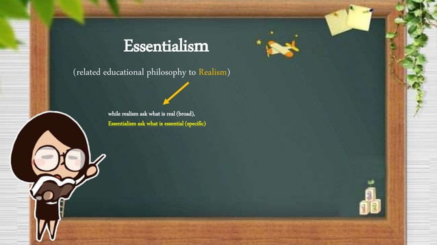 Essentialism- Philosophical Foundation of Education | PPTX