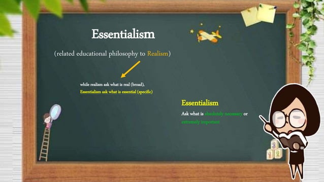 Essentialism- Philosophical Foundation of Education | PPTX