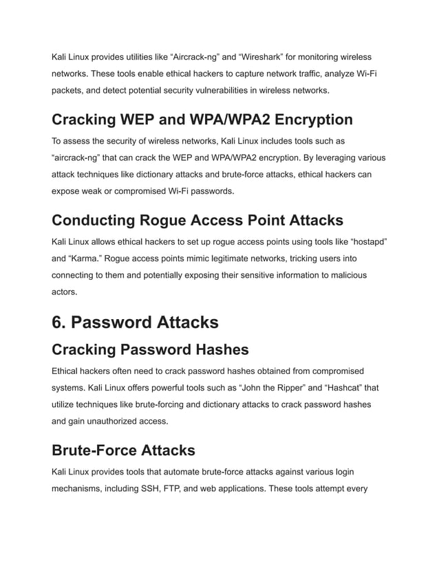 Essential Kali Linux Commands for Ethical Hacking.pdf | Operating ...
