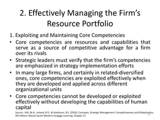 STRATEGIC LEADERSHIP : THE ESSENTIAL SKILLS | PPTX