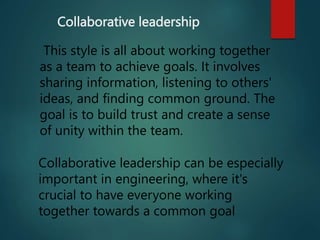 Essential Leadership Styles Defined ORIGINAL.pptx | Executive ...