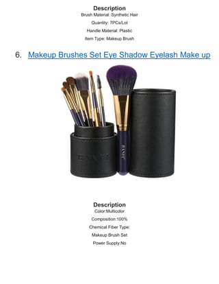 Essential makeup tools | PDF