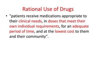 Essential medicine | PPTX