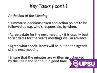 Essential Meeting Skills - Chair & Minute Taking.ppt