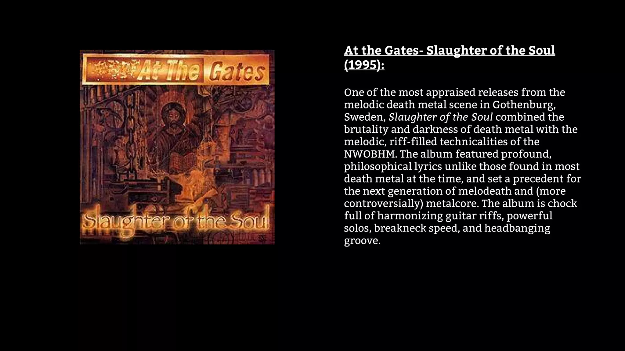 10 Essential metal albums 1970 to 1995 | PDF